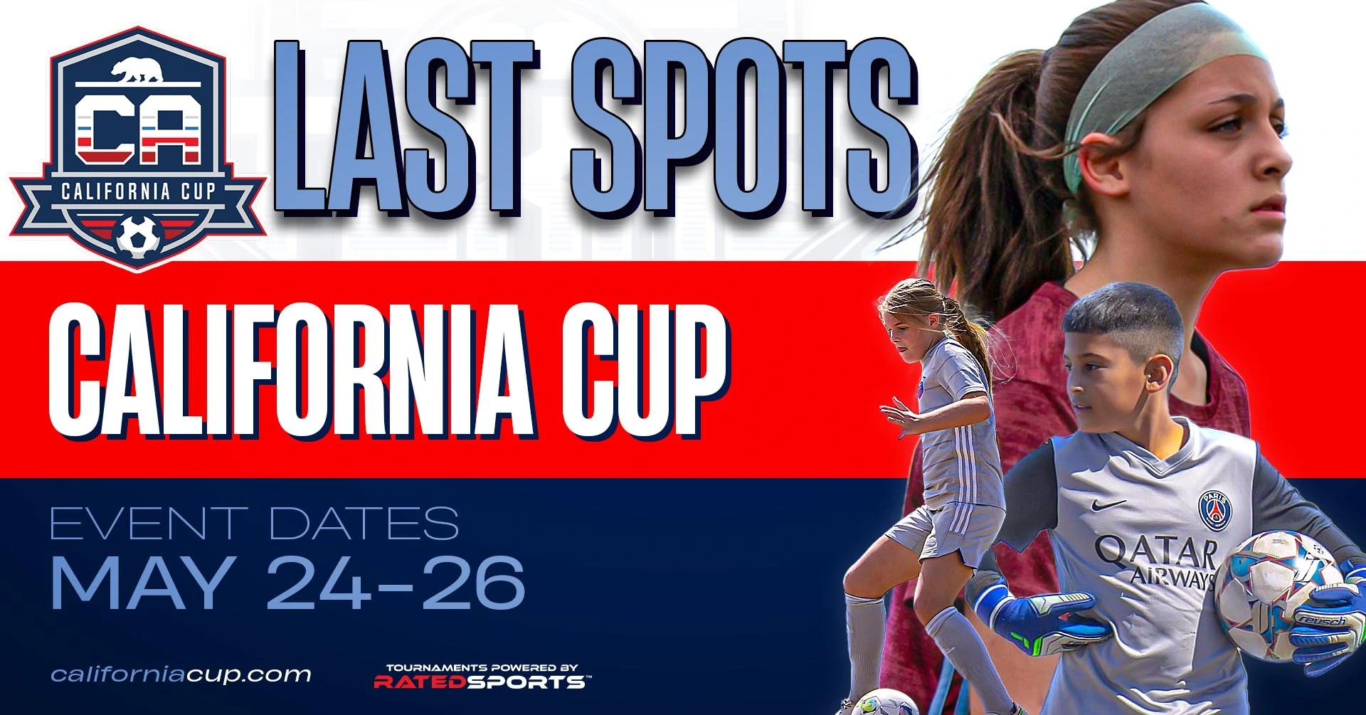 Spots left - California Cup